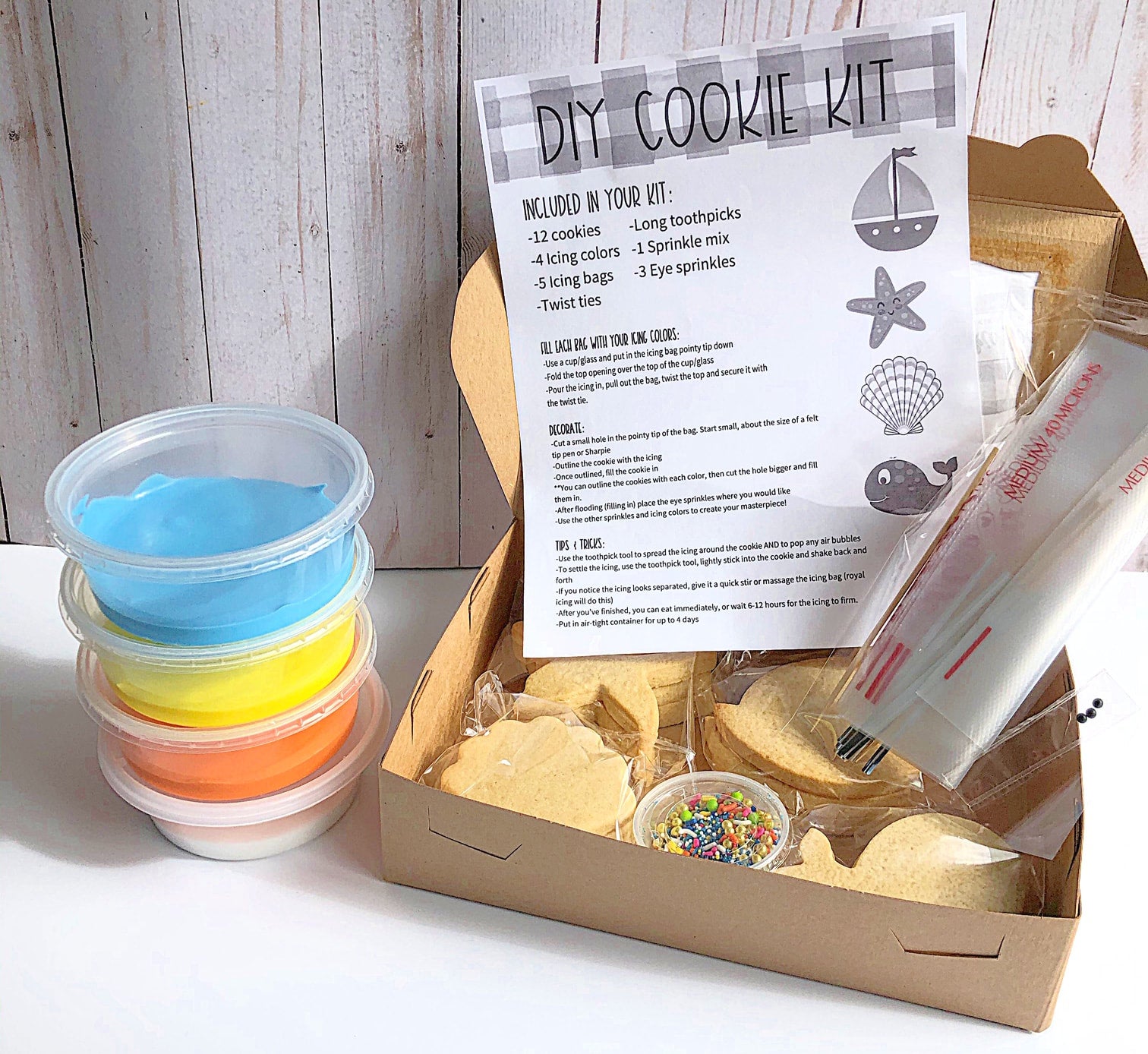 DIY Cookie Decorating Kit | The Cookie Social